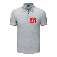 China OEM Men'S Casual Cotton T Shirts Knitted Breathable Golf Polo Shirts for sale