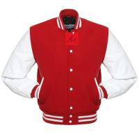 China Breathable Embroidery Denim Jackets Custom Long Sleeve Baseball Varsity Jacket for sale