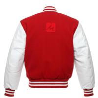 China Breathable Embroidery Denim Jackets Custom Long Sleeve Baseball Varsity Jacket for sale