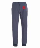 China Unisex Stretch Golf Pants Running Jogger Golf Pants Spandex Drawstring With Ribbed for sale