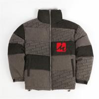 China Puffer Mens Shiny Padded Jacket Warm Bubble Bomber Shiny Quilted Jacket for sale