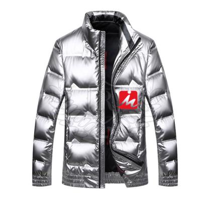 China Down Winter Puffer Padded Jacket Men'S Hooded Puffer Jacket for sale