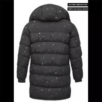 China SHINY Puffer Padded Jacket Custom Warm Winter Outerwear Down Jacket for sale