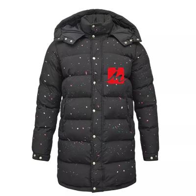 China SHINY Puffer Padded Jacket Custom Warm Winter Outerwear Down Jacket for sale
