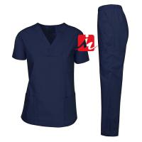 China Nontoxic Personalised Work Uniform Breathable Smooth Medical Nurse Uniform for sale
