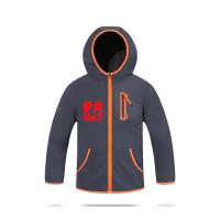 China Custom Waterproof Breathable Jackets Kids Polar Fleece 100% Polyester Jacket Zipper Up for sale