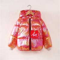 China Windproof Lightweight Down Jacket Laser Coats Children Winter Down Jacket For Kids for sale