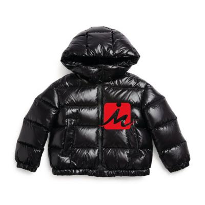China Breathable Lightweight Down Jacket Padded Parka Puffer Jacket For Kids for sale