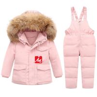 China Polyester Lightweight Down Jacket White Duck Down Coat Outerwear Children Overalls Jumpsuit for sale