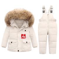 China Polyester Lightweight Down Jacket White Duck Down Coat Outerwear Children Overalls Jumpsuit for sale