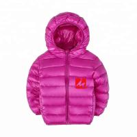 China Kids Lightweight Down Jacket Warm Children Down Duck Jacket for sale