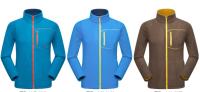 China Outdoor Sports Winter Fleece Jacket Zip Polyester Men Wear for sale
