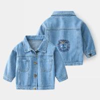 China reclye wholesale spring and autumn casual boys' denim jacket for kids for sale