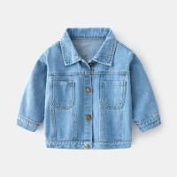 China reclye wholesale spring and autumn casual boys' denim jacket for kids for sale