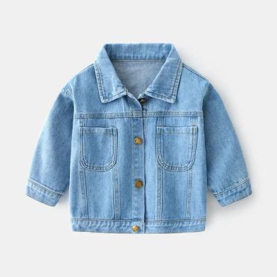 China reclye wholesale spring and autumn casual boys' denim jacket for kids for sale