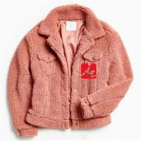 China Winter 2 Chest Pockets Shearling Fleece Sherpa Trucker Jacket For Men for sale