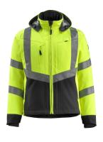 China Men softshell jacket Fluorescent colors reflective colors jackets workwear softshell waterproof jackets for sale
