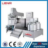 China automatic vacuum hair care cream,body lotion emulsifying mixer 50L 100L 200L 300L 500L 1000L for sale
