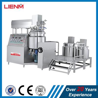 China high quality cosmetic making machine customized vacuum homogeneous emulsifier for face cream body lotion tuner for sale