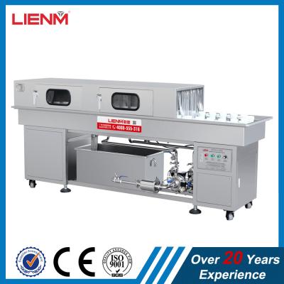 China Plastic bottle washing machine(pure water washing-alcohol washing-air cleaning for sale