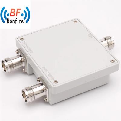 China 4.3-10 F Interface Dual-Band Low Pim Combiner 380-960 1710-2700MHz Dual-Band Coverage for sale