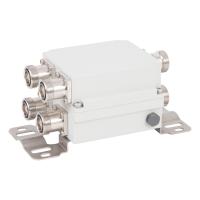 China 4.3-10 F Interface Dual-Band Low Pim Combiner 380-960 1710-2700MHz Dual-Band Coverage for sale