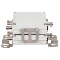 China Dual-Band Low Pim Combiner 698-960MHz 1710-2700MHz 4.3-10-F DIN-F for 4G LTE Network for sale