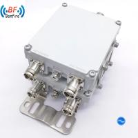 China 4.3-10 F / DIN-F 690-960/1710-1920MHz 200W/300W/500W RF Diplexer Passive Combiner for sale