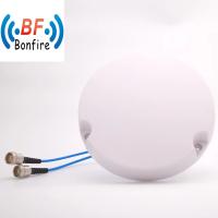 China 5dBi Indoor Ceiling Antenna for GSM 698-2700MHz N Female Siso Omni White Customized for sale