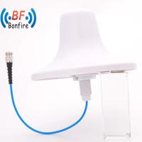 China 5dBi Indoor Ceiling Antenna for GSM 698-2700MHz N Female Siso Omni White Customized for sale