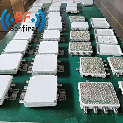 China 300W Low Pim -160 RF Quadplexer Band Combiner 380-960MHz for Telecommunication Systems for sale