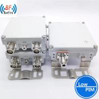 China RF Single Unit Duplexer Combiner Grey 1710-1880/1920-2690MHz 7/16DIN Female Connector for sale