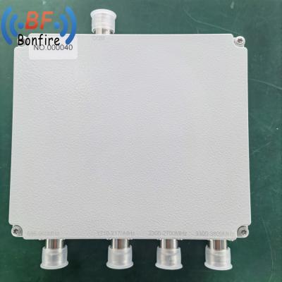 China 4.3-10f DIN-F Interface Quad Band RF Combiner for Diplexer Gdwl Combiner Quadplexer for sale