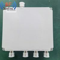 China IP67 Quadplexer 698-960/1710-2170/2300-2700/3300-3800MHz with 4.3-10 Female Connector for sale