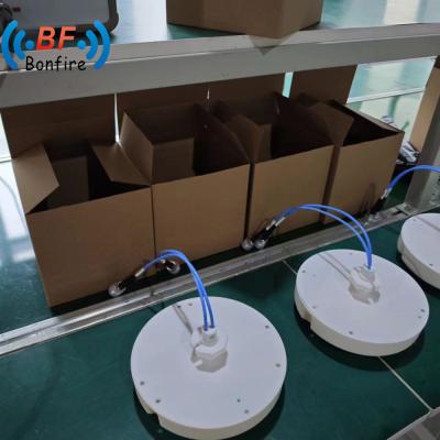 China Indoor High Gain 4*4 MIMO RFID Long Range Panel Antenna 60° 1710-2700 3300-4000MHz 2km for sale