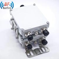 China 1710-1880/1920-2170/2300-2700MHz RF Low Pim Quadplexer Grey Quad-Band Combiner -155dbc for sale