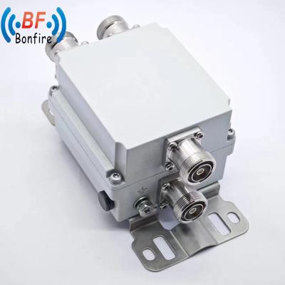 China Indoor/Outdoor IP65 Interface 4.3-10 F / DIN-F/DIN F RF Combiner Quadplexer 2300-2700MHz for sale