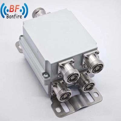 China Indoor/Outdoor IP65 2300-2700MHz RF Duplexer Diplexer Dual Band Combiner Cavity Filter for sale