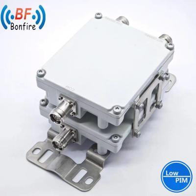 China HLQ-XXXXX 1710-2170MHz 2300-2690MHz Low Pim Duplexer RF Dual-Band Combiner 7/16DIN Female for sale