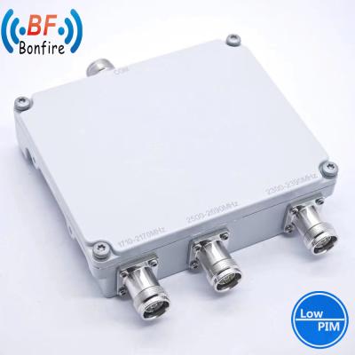 China Compact Size RF Cavity Duplexer Diplexer Dual Band Combiner for Ibs/Das Applications for sale