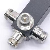 China 350-3800MHz N-F Multiband Two-Way High Power Splitter with Low PIM and Reactive Design for sale