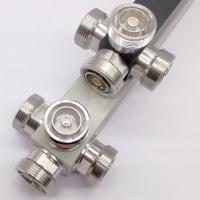China Multiband 2/3/4 Way High Power Splitter 350-3800MHz DIN-F for Enhanced Signal Splitting for sale