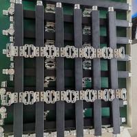 China Ultra Wideband 3 Way Low Pim Reactive High Power Splitter 350-3800MHz 4.3-10 F Black for sale