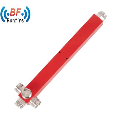 China OEM/ODM Ultra Wideband 4 Way Low Pim Reactive High Power Splitter 617-4000MHz 4.3-10 F for sale