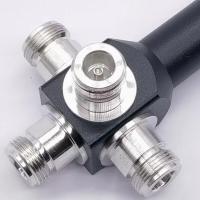 China OEM/ODM Ultra Wideband 4 Way Low Pim Reactive High Power Splitter 617-4000MHz 4.3-10 F for sale