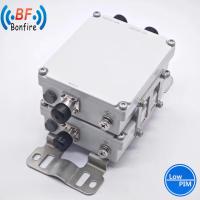 China Customized Grey/Red/Black 4.3-10 F / DIN-F Duplexer Diplexer for Radio Communication for sale