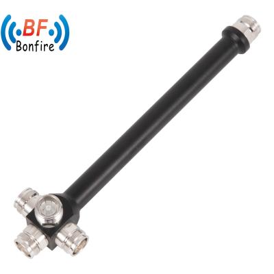 China 4 Way Low Pim Reactive High Power Splitter 698-3800MHz 4.3-10 F Grey/Red/Black/Customized for sale
