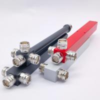 China 4 Way Low Pim Reactive High Power Splitter 698-3800MHz 4.3-10 F Grey/Red/Black/Customized for sale