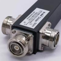 China Black Ultra Wideband 2/3/4 Way Low Pim Reactive High Power Splitter 698-4200MHz DIN F for sale