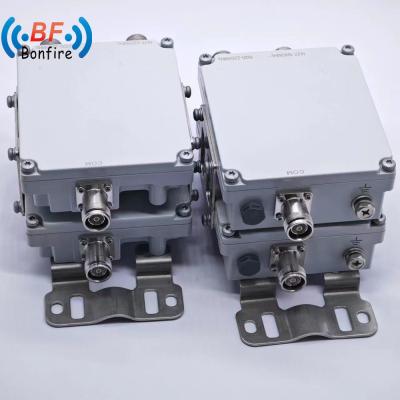 China Grey Low Pim 4G Dual Combiner 1710-1880 1920-2170 2300-2400 2500-2700MHz for 4.3-10 Female for sale